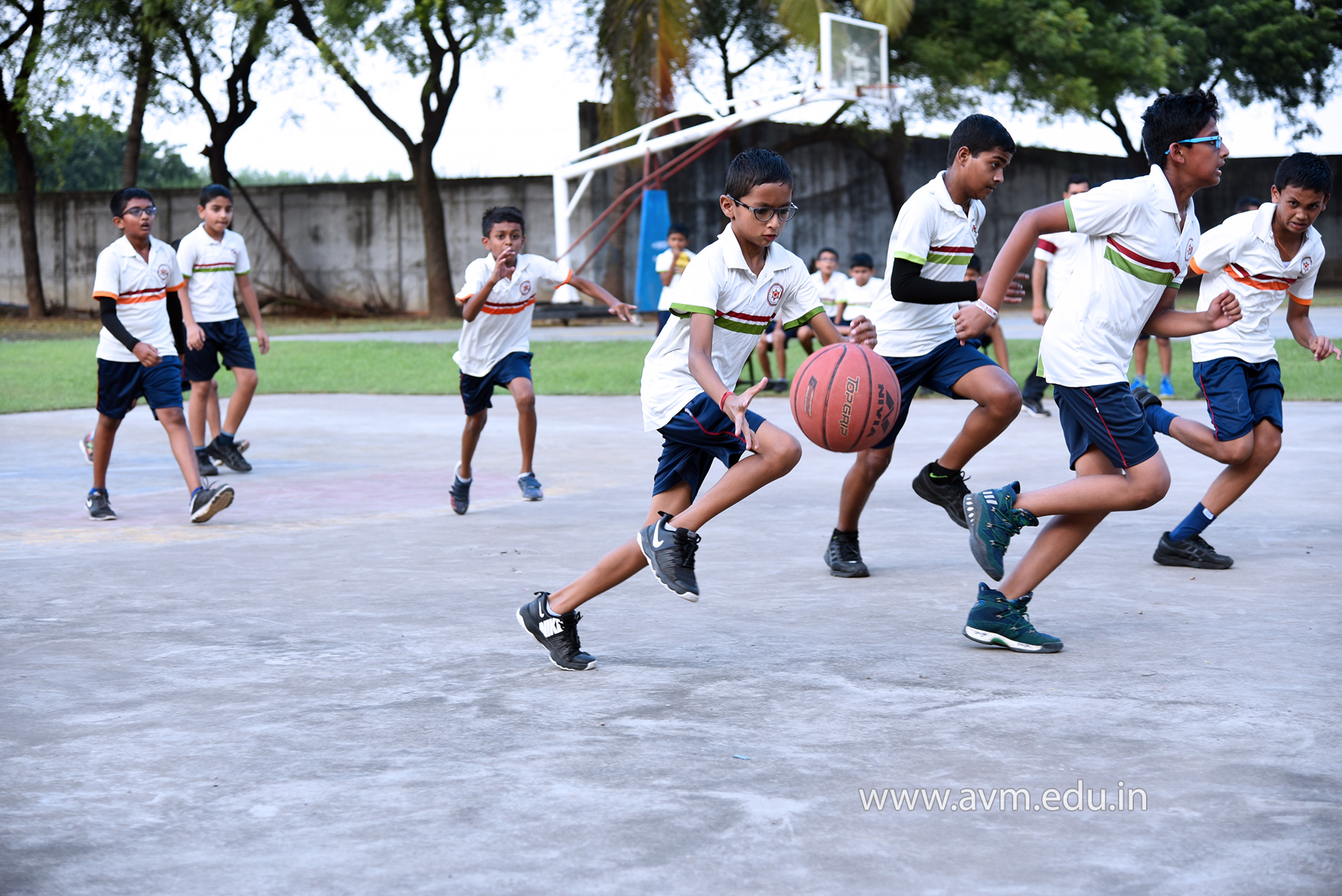 Inter House Basketball Competition 2019-20 - Atmiya Vidya Mandir