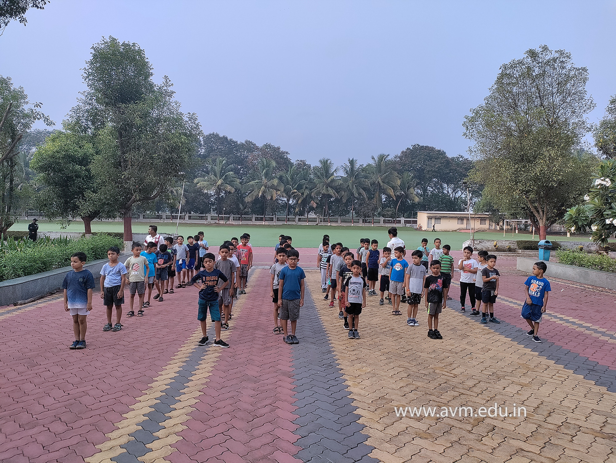 Std 1 to 3 Mass PT Exercise 2022-23 - Atmiya Vidya Mandir