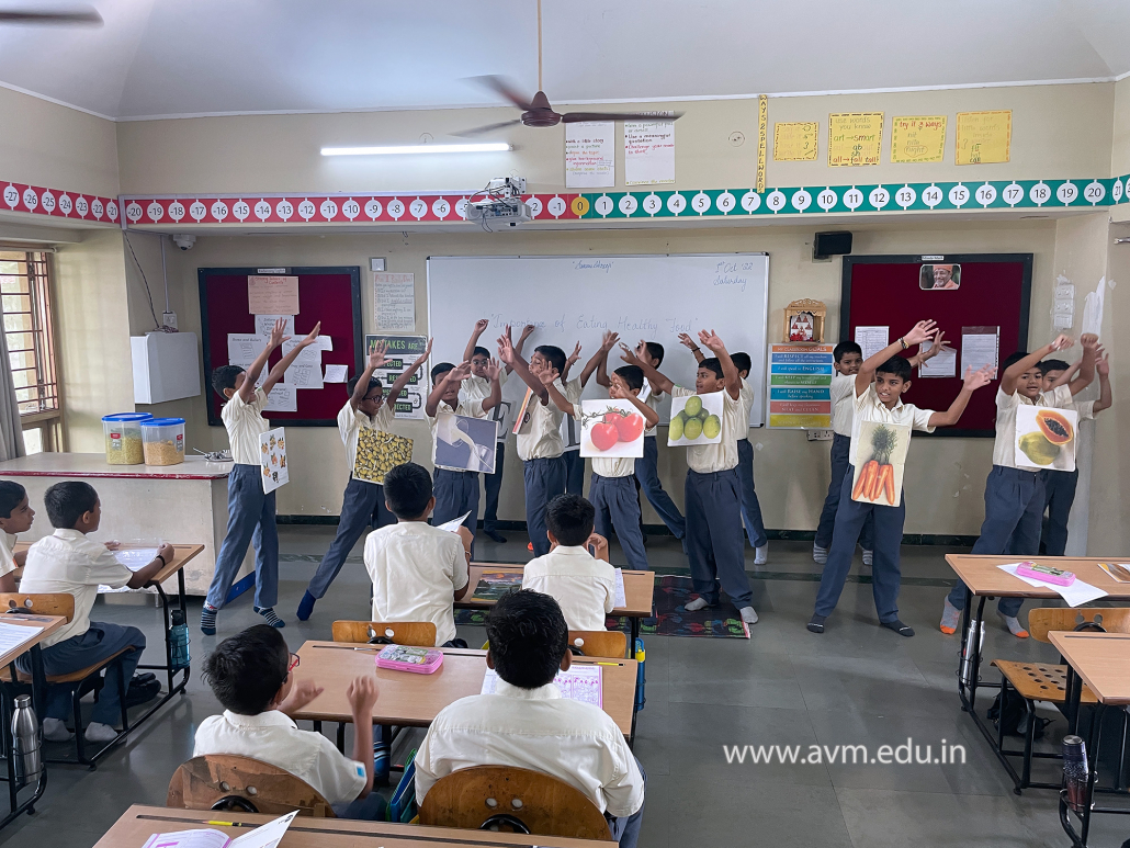 Std 4 Classroom Activity - Atmiya Vidya Mandir