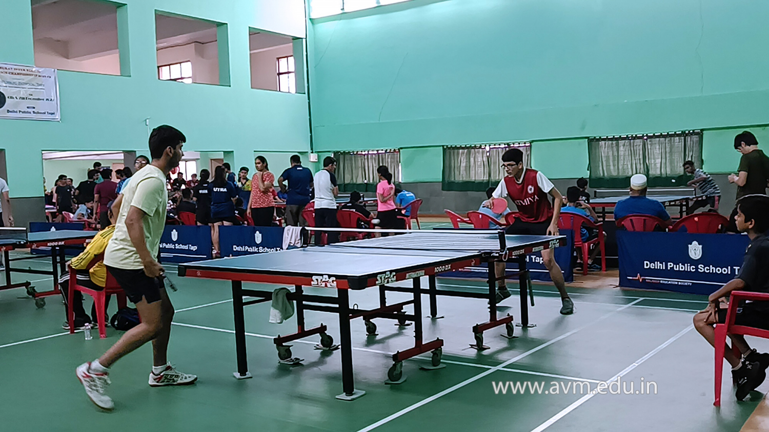 Inter School Table Tennis Competition at DPS Tapi - Atmiya Vidya Mandir